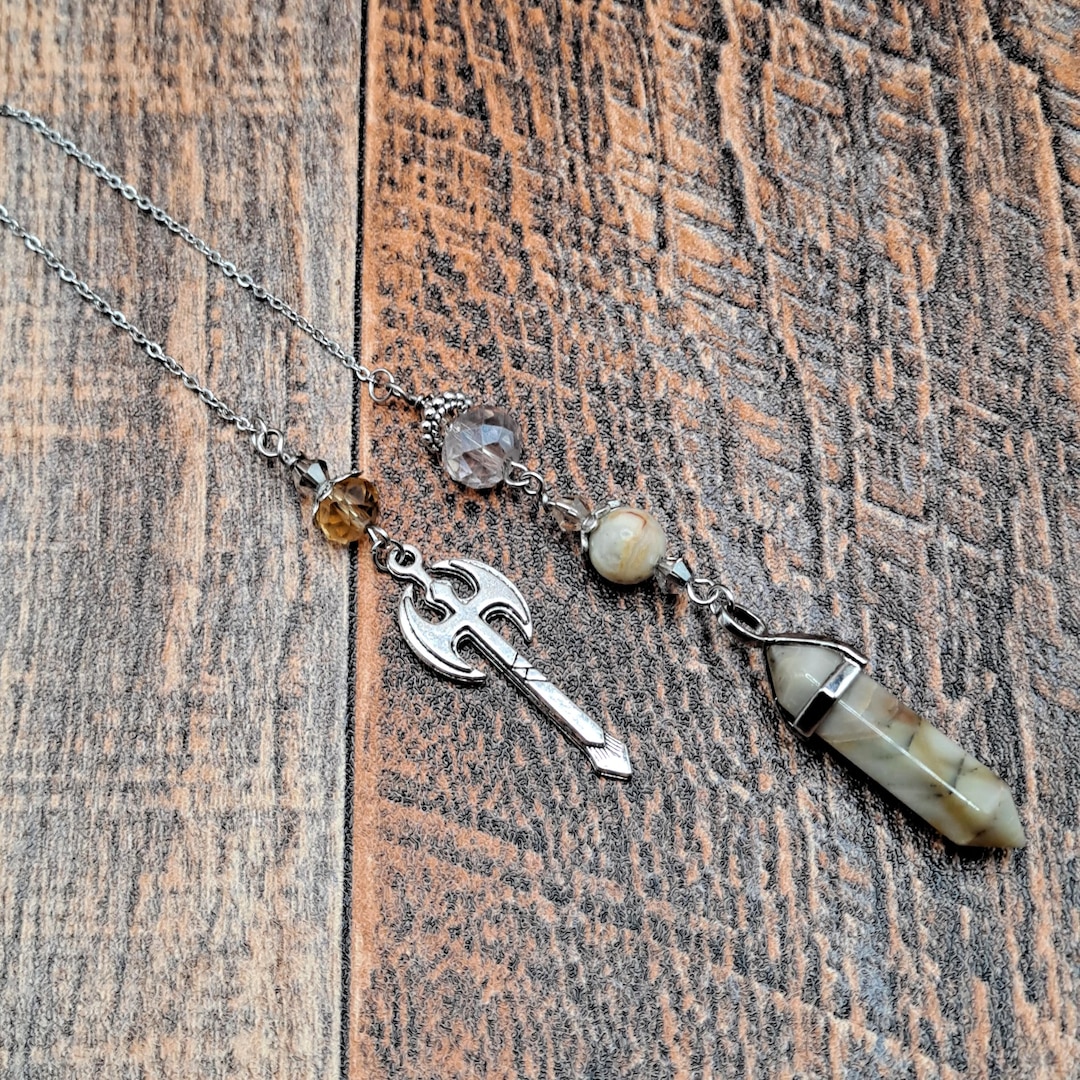 Norse Sigyn Goddess of Victory Crystal Pendulum, Dowsing, Divination ...