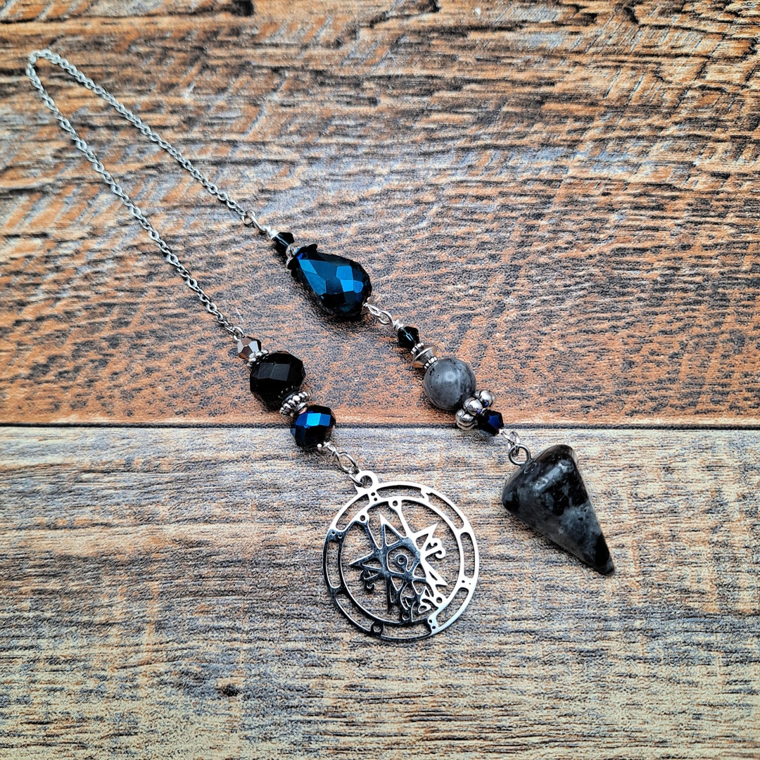 Ars Goetia Grimoire Demon Astaroth Crystal Pendulum, Dowsing ...