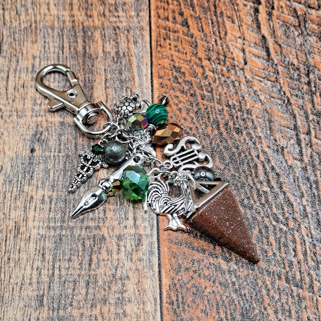 Greek Hermes Psychopomp God of Travel, Commerce Keychain, Pagan ...