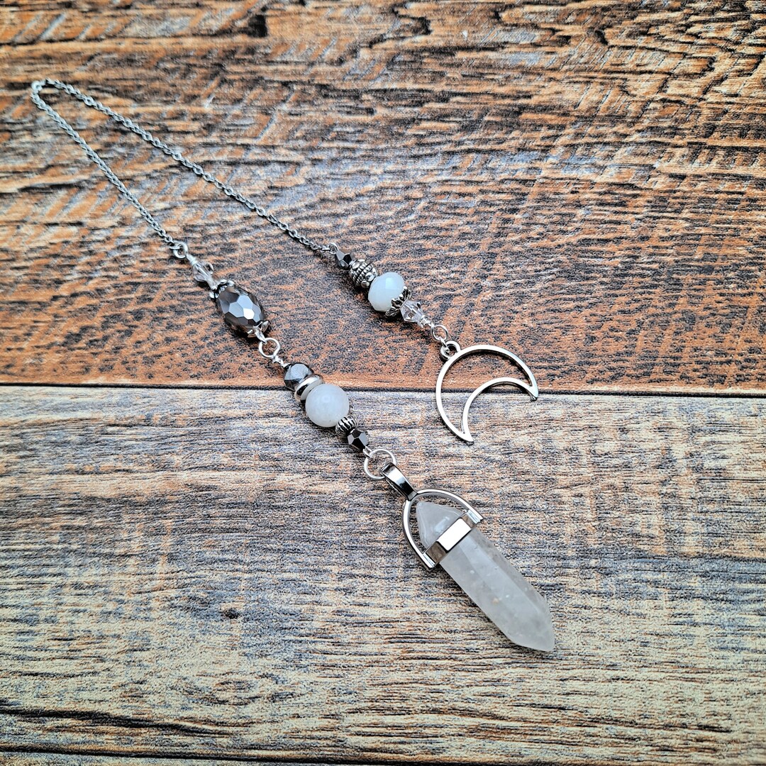 Celtic Goddess of the Moon Rhiannon Crystal Pendulum, Dowsing ...