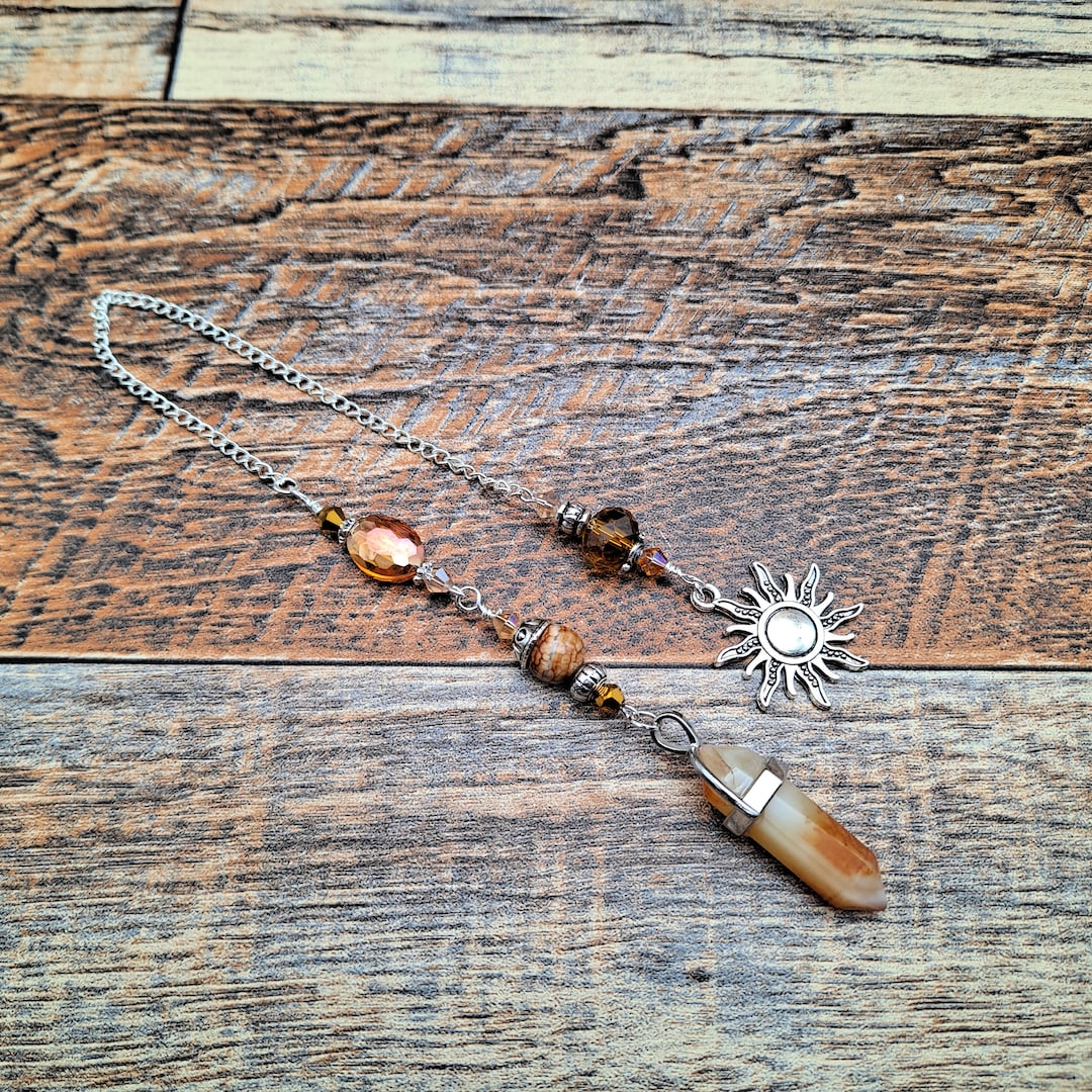 Norse Dellingr God of Dawn Crystal Pendulum, Dowsing, Divination ...