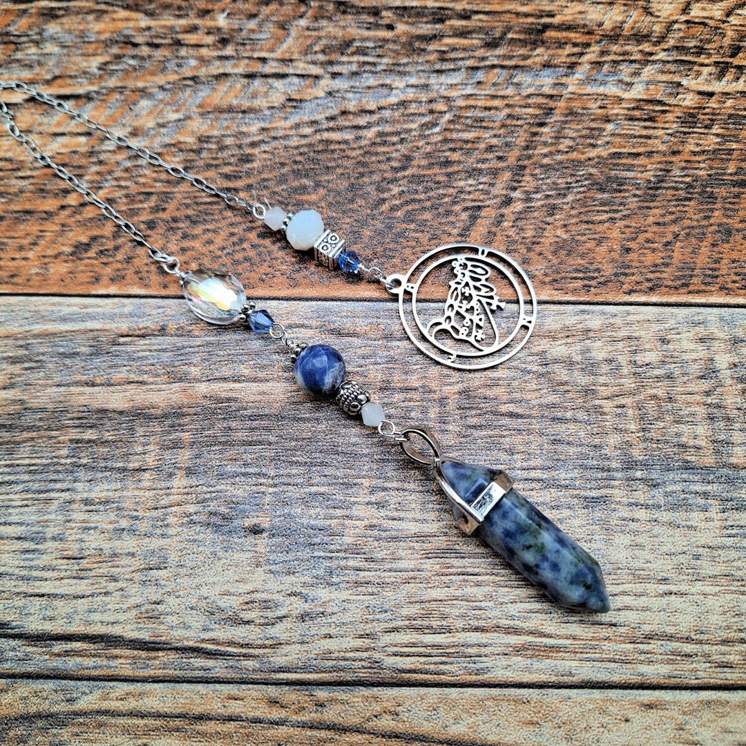 Ars Goetia Grimoire Demon Bune Crystal Pendulum, Dowsing, Divination ...