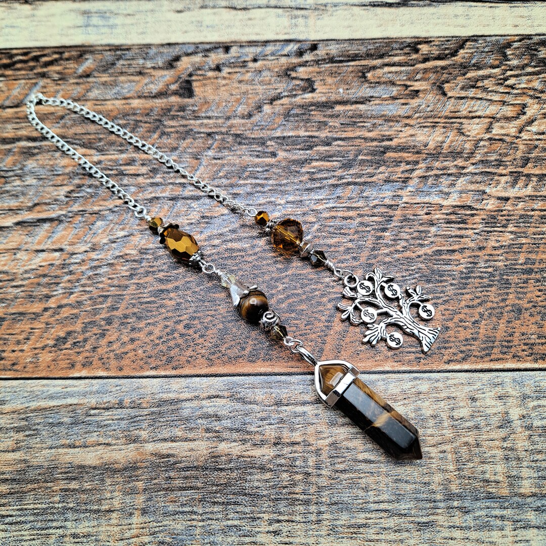 Norse Audr God of Properity Crystal Pendulum, Dowsing, Divination ...