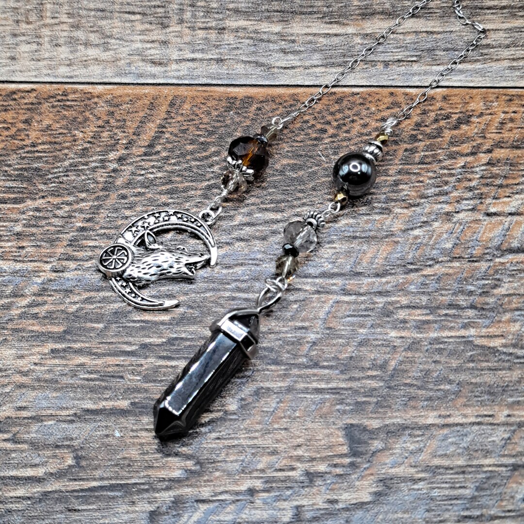 Norse Tyr God of Battle Crystal Pendulum, Dowsing, Divination, Heathen ...