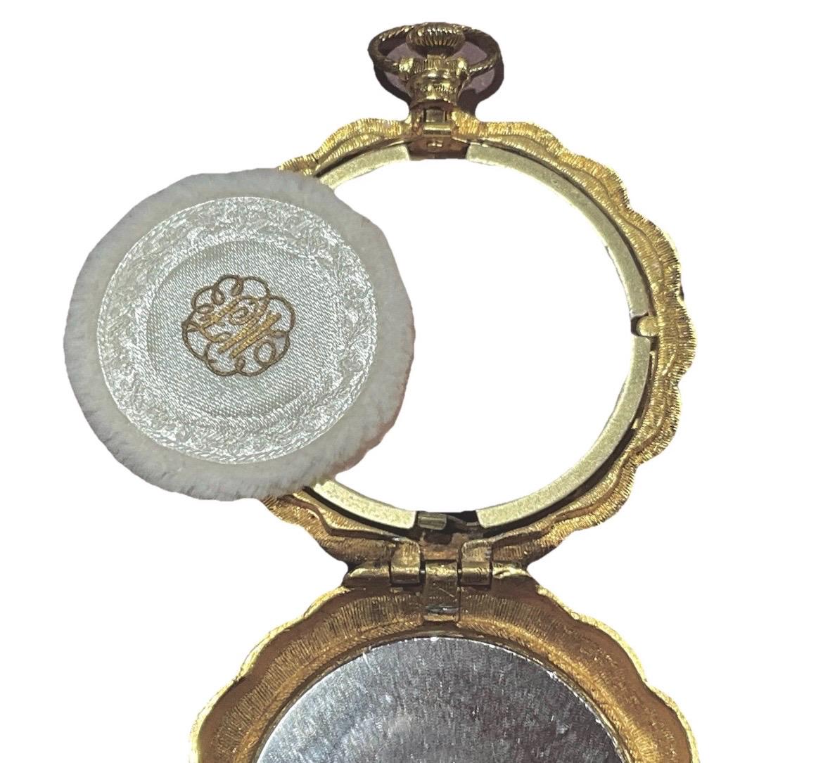 Max Factor Vintage Golden Lark Compact Watch Style - Etsy