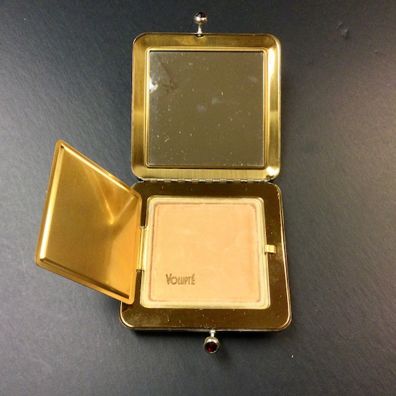 Rare Unused Vintage Volupte Powder Compact Coin Purse… - Gem
