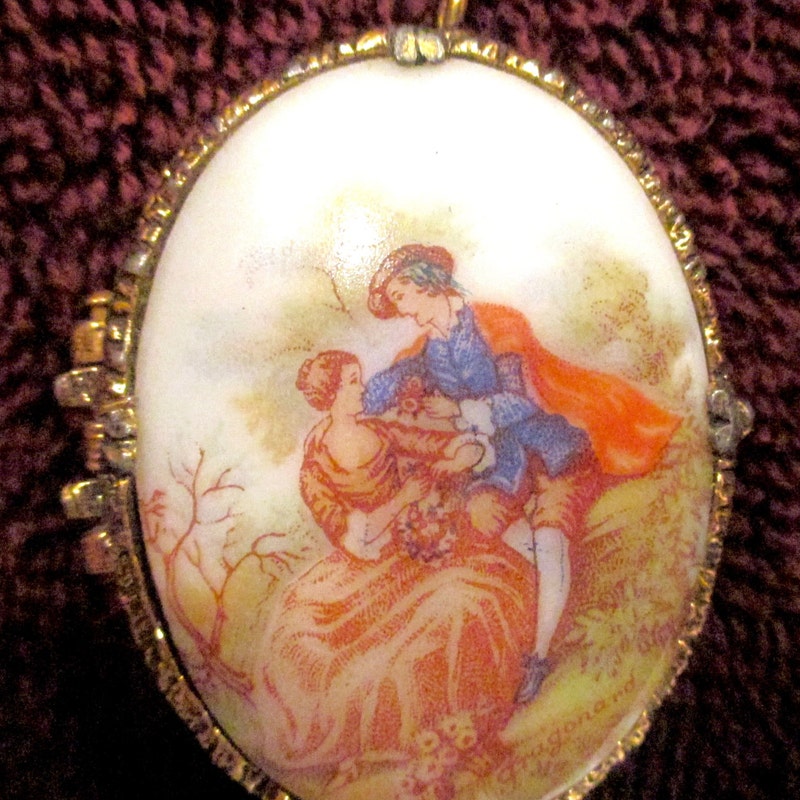 Perfume Compact - Etsy