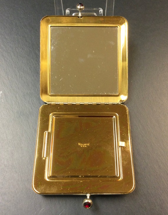 Rare Unused Vintage Volupte Powder Compact Coin Purse… - Gem