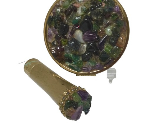 Rare Vintage Designer Marian Bialac Powder Compact an… - Gem