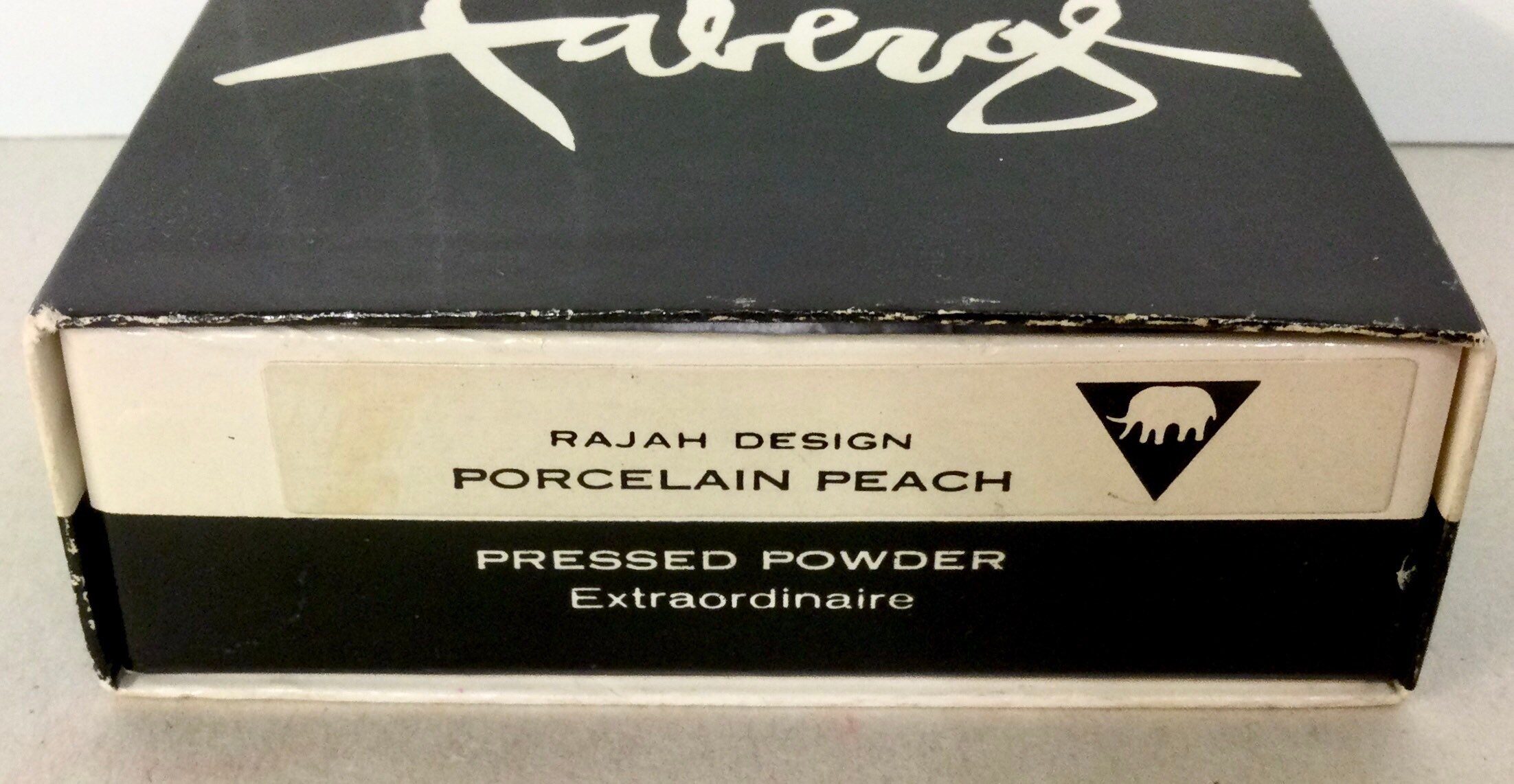 Vintage Faberge Triangle Elephant Rajah Powder Compact Refill | Etsy