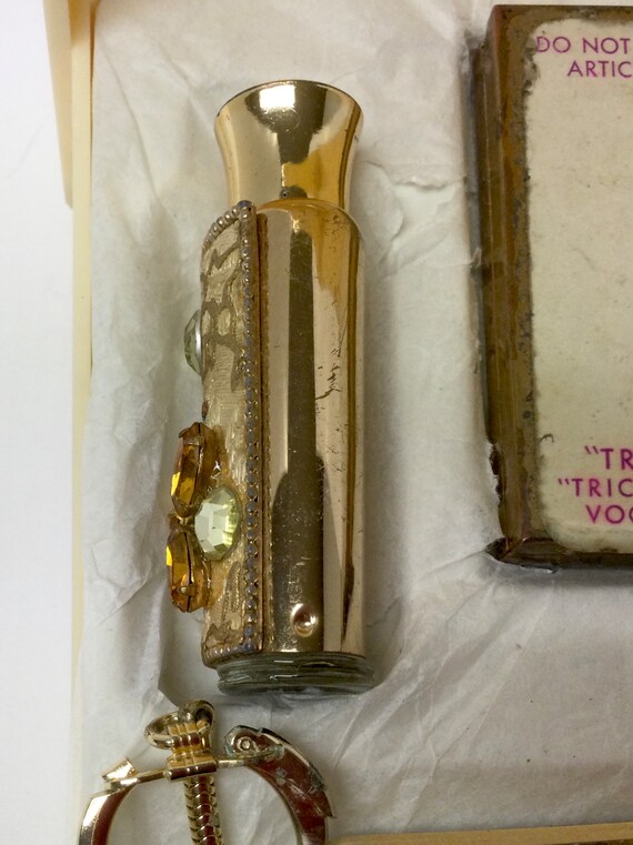 Wiesner of Miami Trickettes Compact Perfume Bottle Ke… - Gem