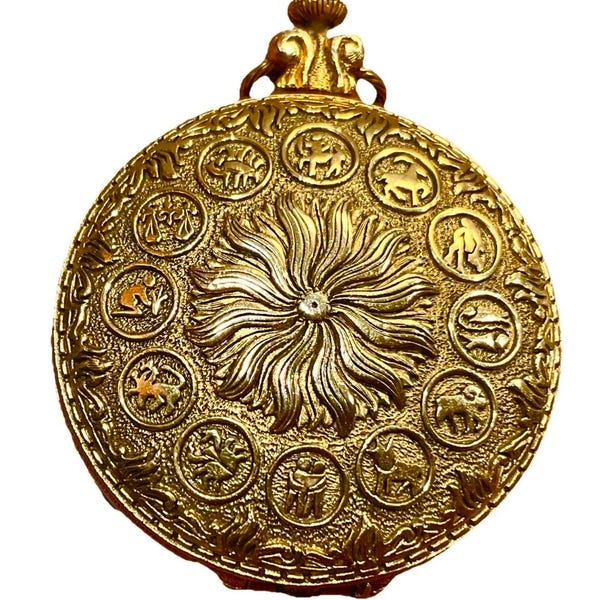 Pocket Watch Compact - Etsy