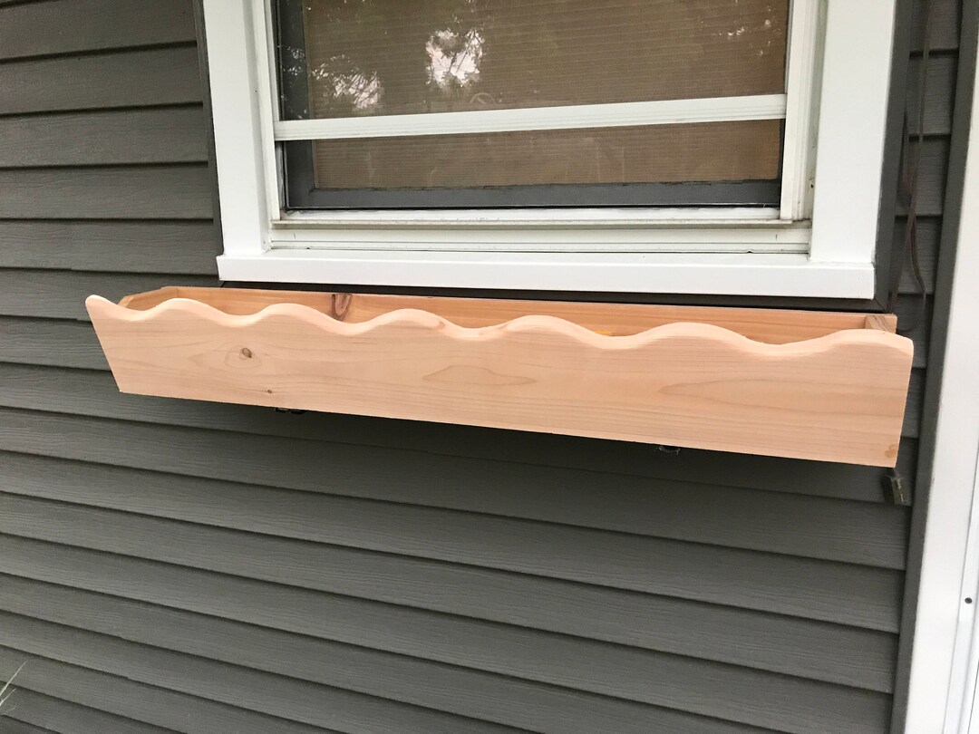Cedar Window Box Planters - Etsy