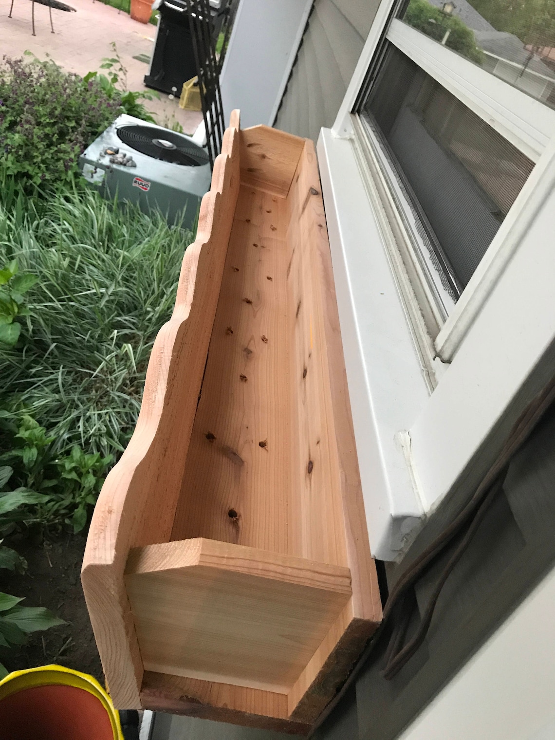 Cedar Window Box Planters | Etsy
