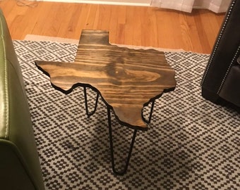 Wood Side Table - Etsy