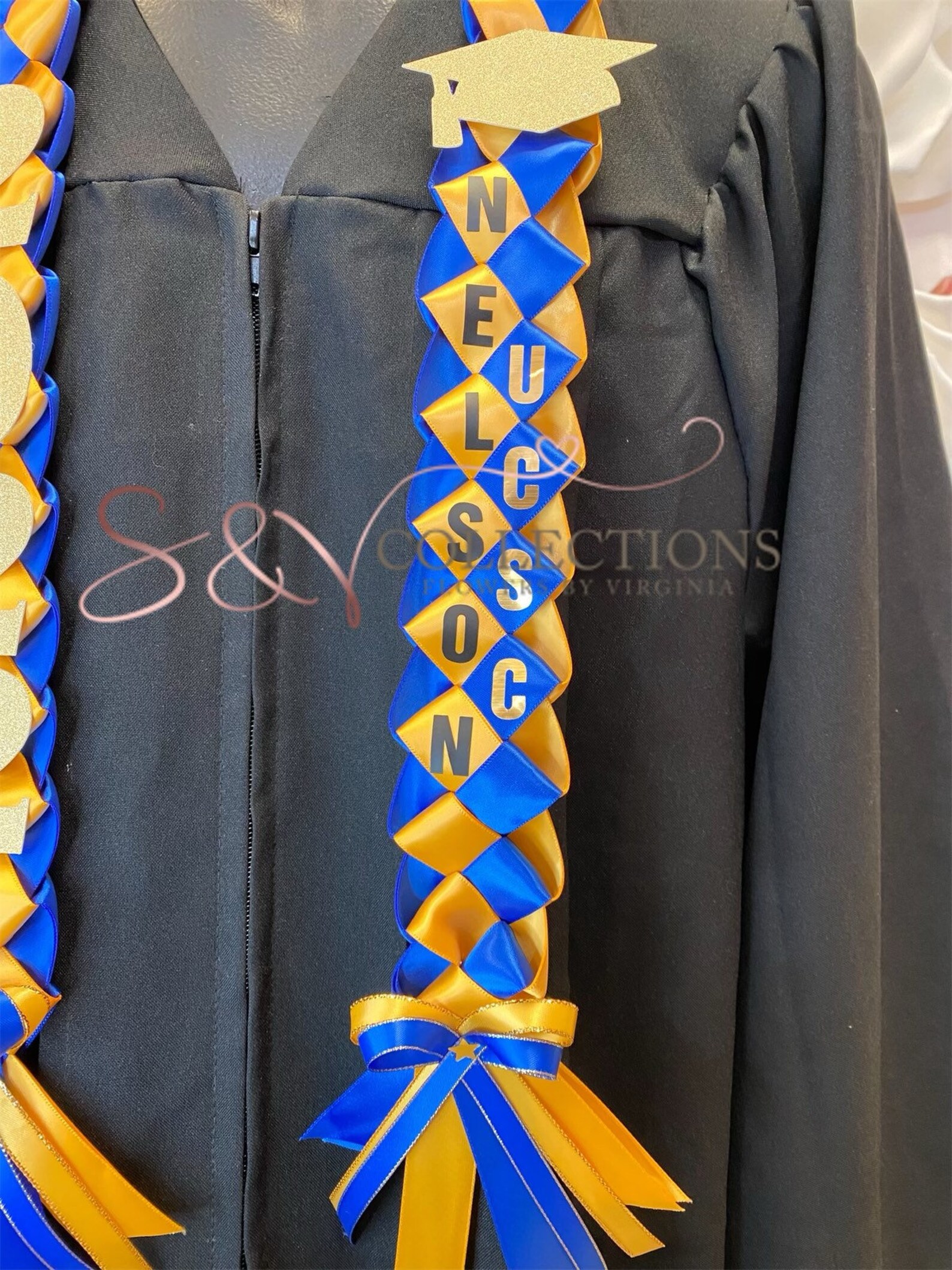 Graduation Lei/ Personalized Name88 - Etsy