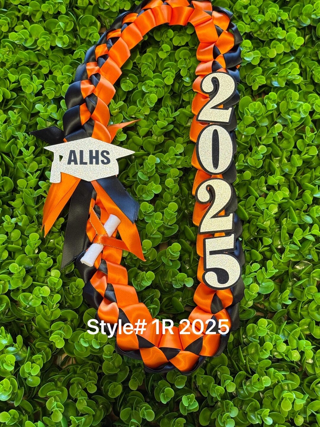Graduation Ribbon Lei-custom Made With Your School Color~#098 - Etsy