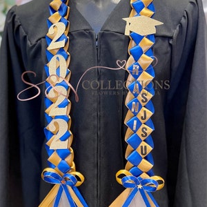 Graduation Lei/ Personalized Name88 - Etsy