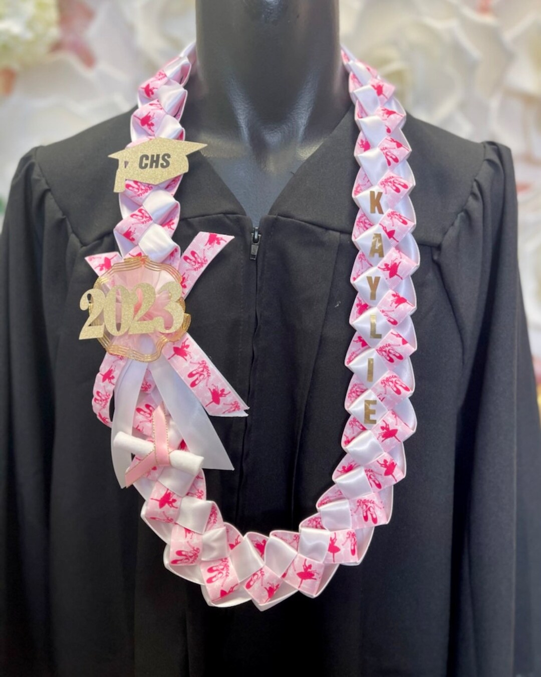 Ballet Ribbon Lei/senior Night/sport Night/graduation - Etsy