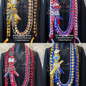 California State University, CSU Personalized Ribbon Leis/ Graduation ...