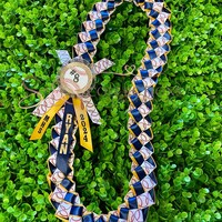 Baseball Ribbon Lei/graduation Leis/senior Night/sport Night/graduation ...