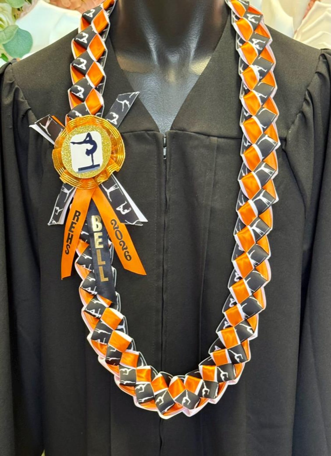 Gymnastic Ribbon Lei/senior Night/sport Night/graduation Leis/spirit ...
