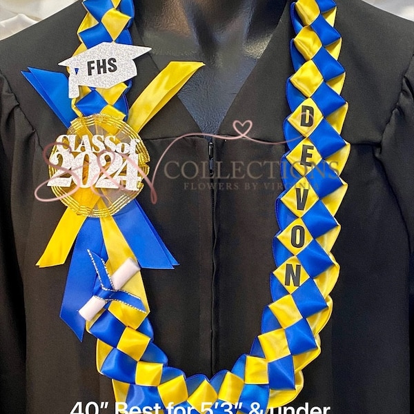 Graduation Lei for High School - Etsy