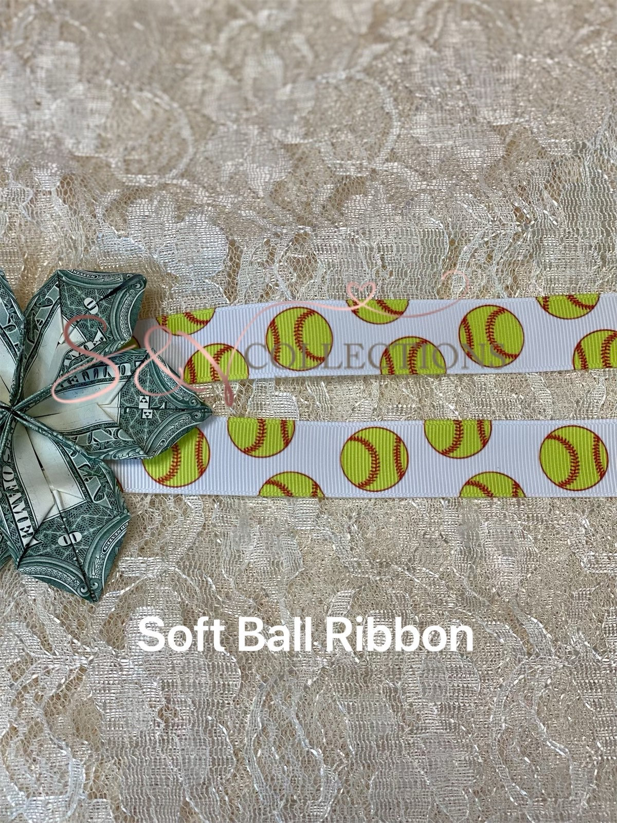 Softball Ribbon Lei/graduation Lei/senior Night/sport Night/spirit Week ...