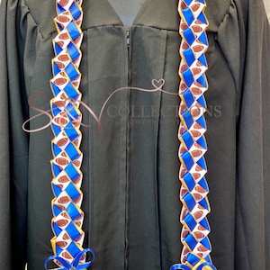 Football Stole Leis/ Graduation Leis/back to School/ Sport Night ...