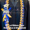 Baseball Ribbon Lei/graduation Leis/senior Night/sport Night/graduation ...