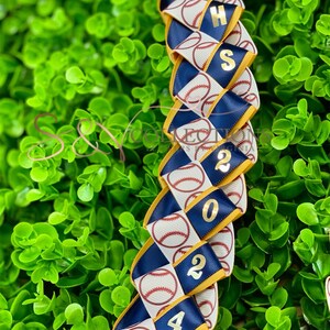 Baseball Stole Leis/ Graduation Leis/back to School/ Sport Night ...