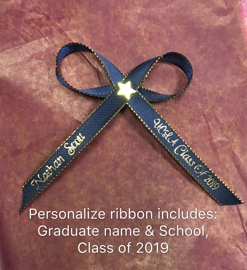 Braided 3/8 Ribbon Leis for Graduation-Pick your school | Etsy