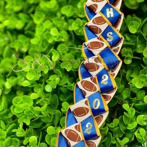 Football Stole Leis/ Graduation Leis/back to School/ Sport Night ...