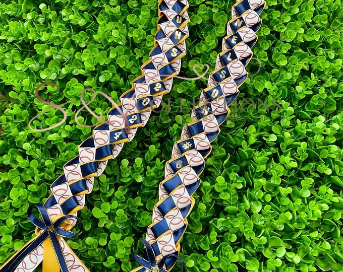 Baseball Lei You Pick Color Graduation Team Awards Senior Night Events ...