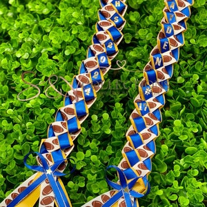 Football Stole Leis/ Graduation Leis/back to School/ Sport Night ...