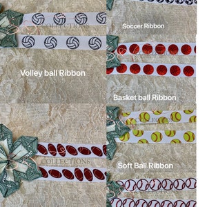 Sport Graduation Leis/ Sport Night/ Senior Night Ribbon Stole Lei/2024 ...