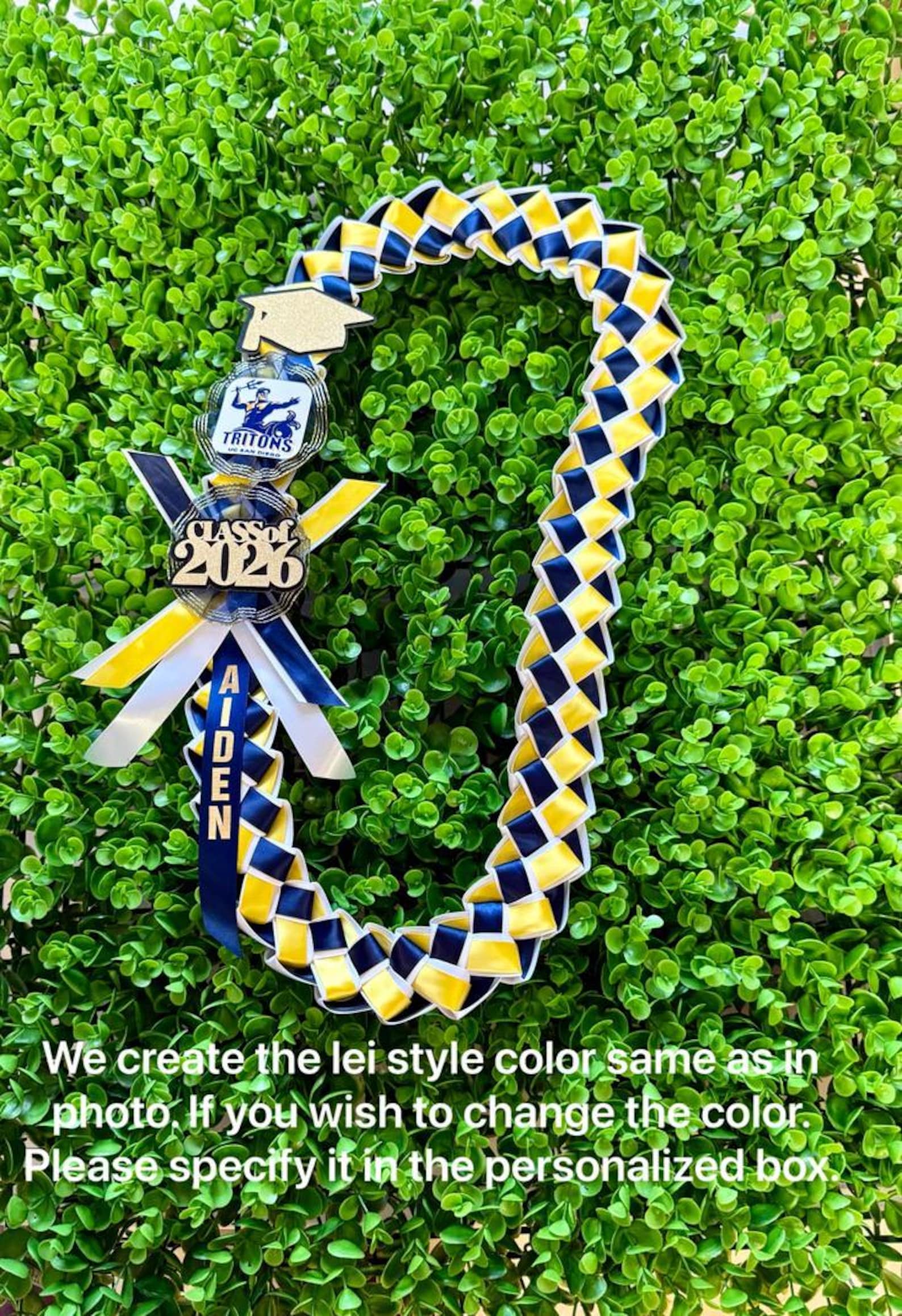 Uc-university of California Graduation Leis, Class of 2026 - Etsy