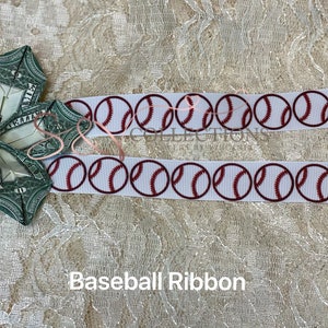 Baseball Ribbon Lei/graduation Leis/senior Night/sport Night/graduation ...