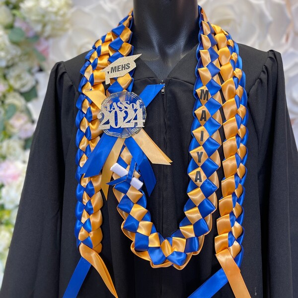 Graduation Lei for High School - Etsy