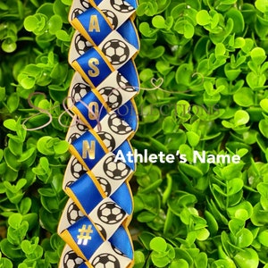 Soccer Stole Leis/ Graduation Leis/back to School/ Sport Night/ Senior ...