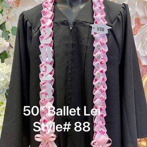 Ballet Ribbon Lei/senior Night/sport Night/graduation - Etsy