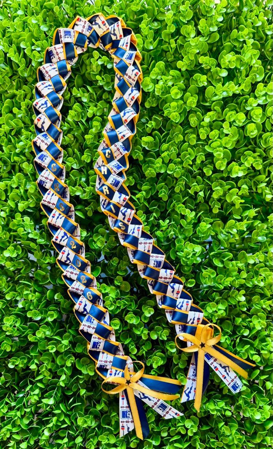 Swimmer/ Swim Team Ribbon Stole Lei - Graduation, Senior Night, Spirit ...