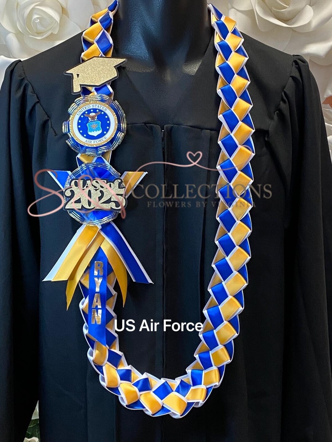 The US Armed Forces Leis/ the Army/ Marine Corps/ Navy/ Air Force ...