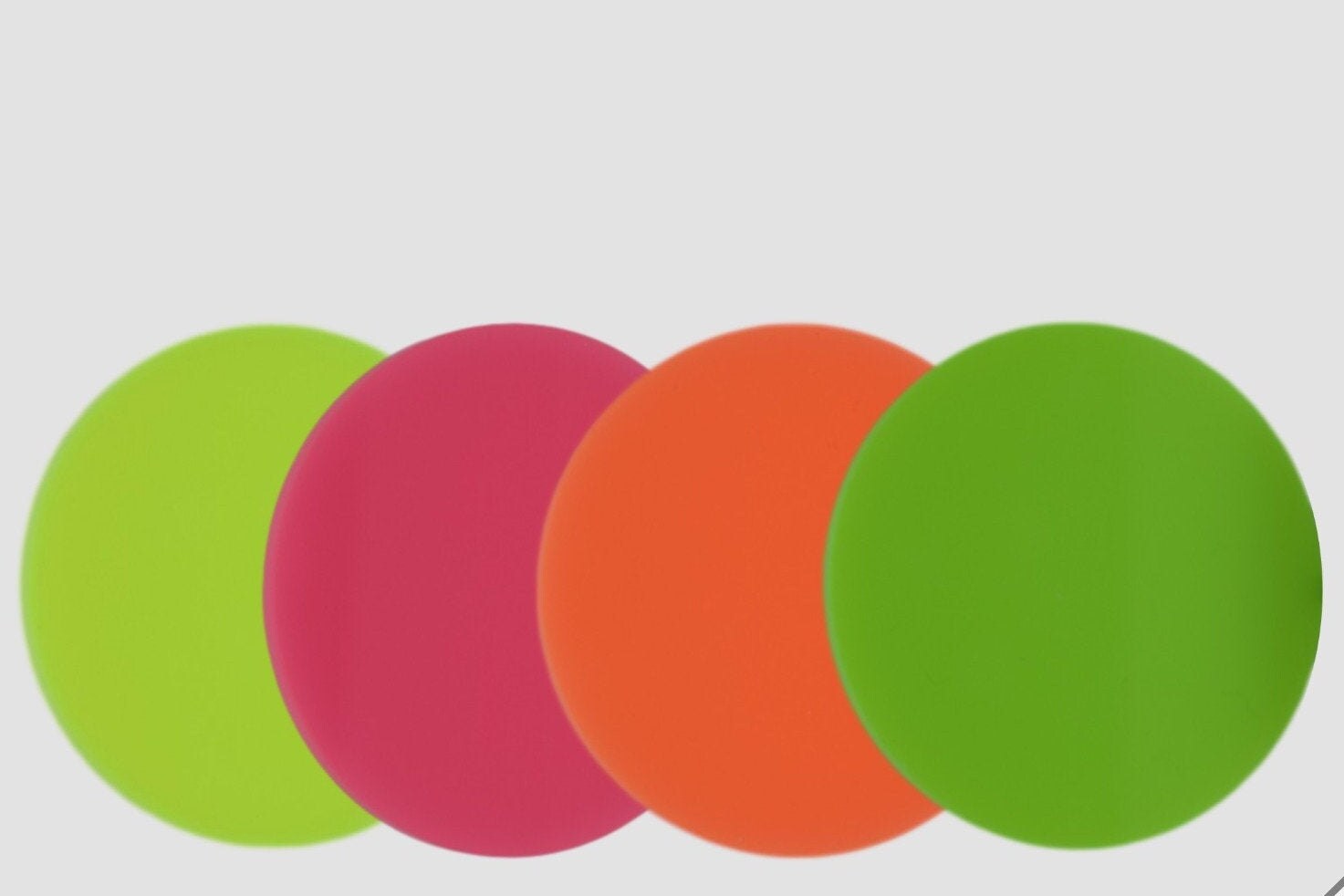 Fluorescent Highlights Acrylic Circle Disc Various Sizes - Etsy