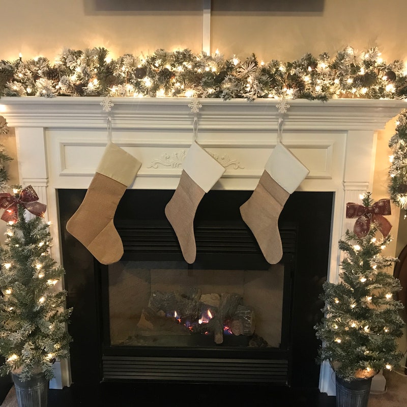 Pre Lit Christmas Garland - Etsy