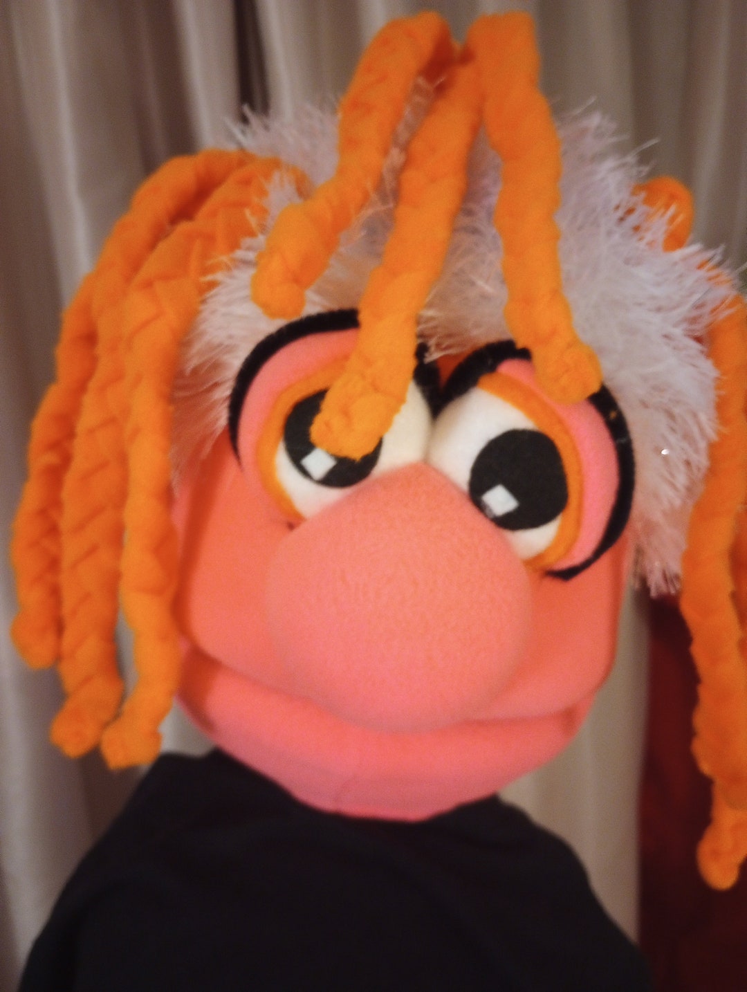 OOAK Neon Blacklight Performance Puppet - Etsy