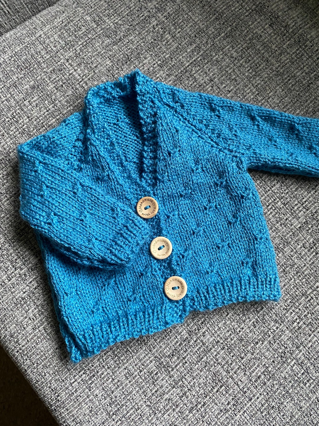 Baby Newborn Cardigan/jacket- Baby Gift, Hand Knitted Cardigan - Etsy