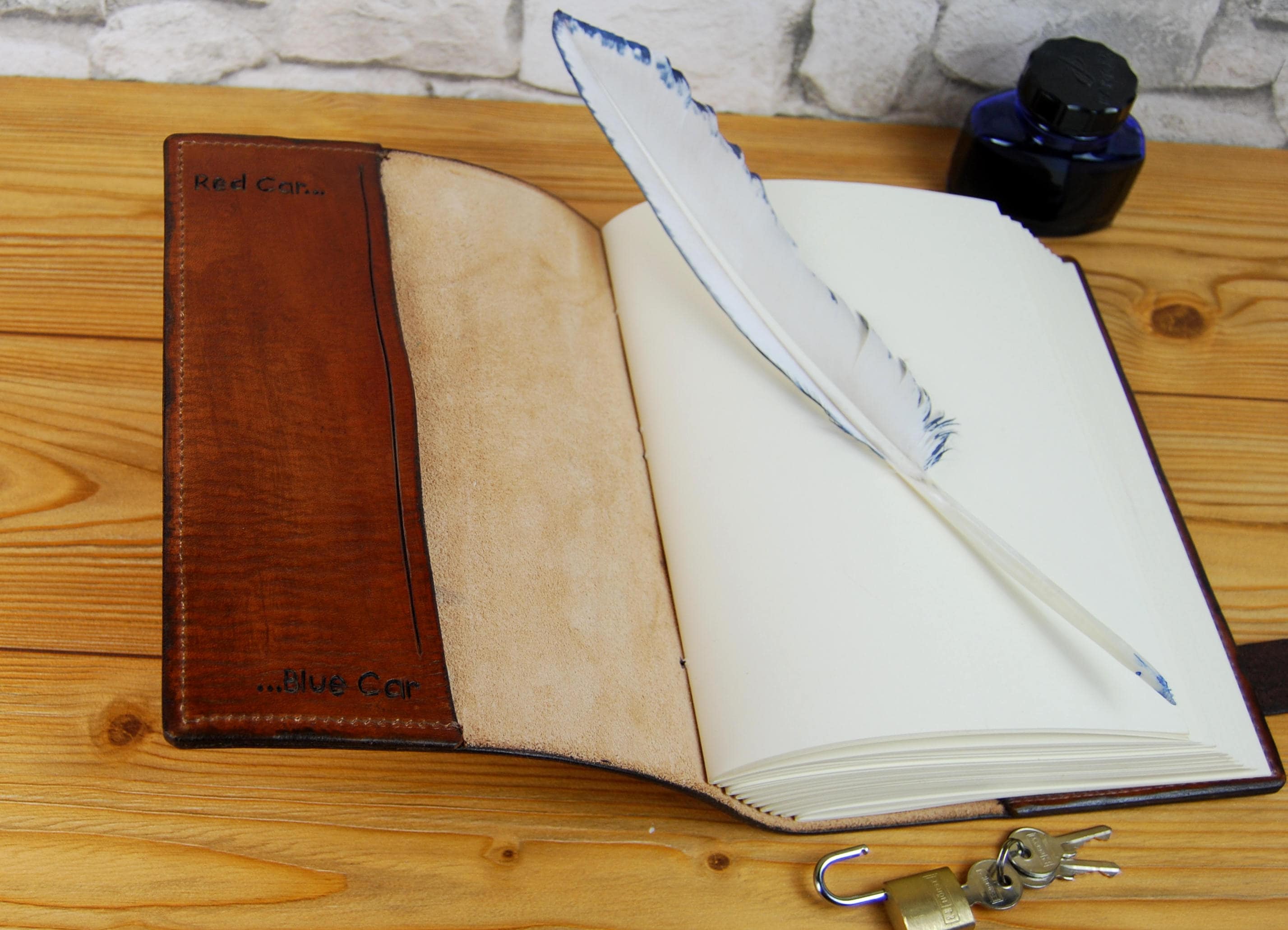 Leather Journal Custom Personalization A5 Journal for order | Etsy