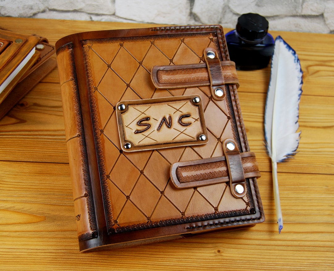7x9 Inches Gift Leather Book A5 Leather Journal Handmade - Etsy