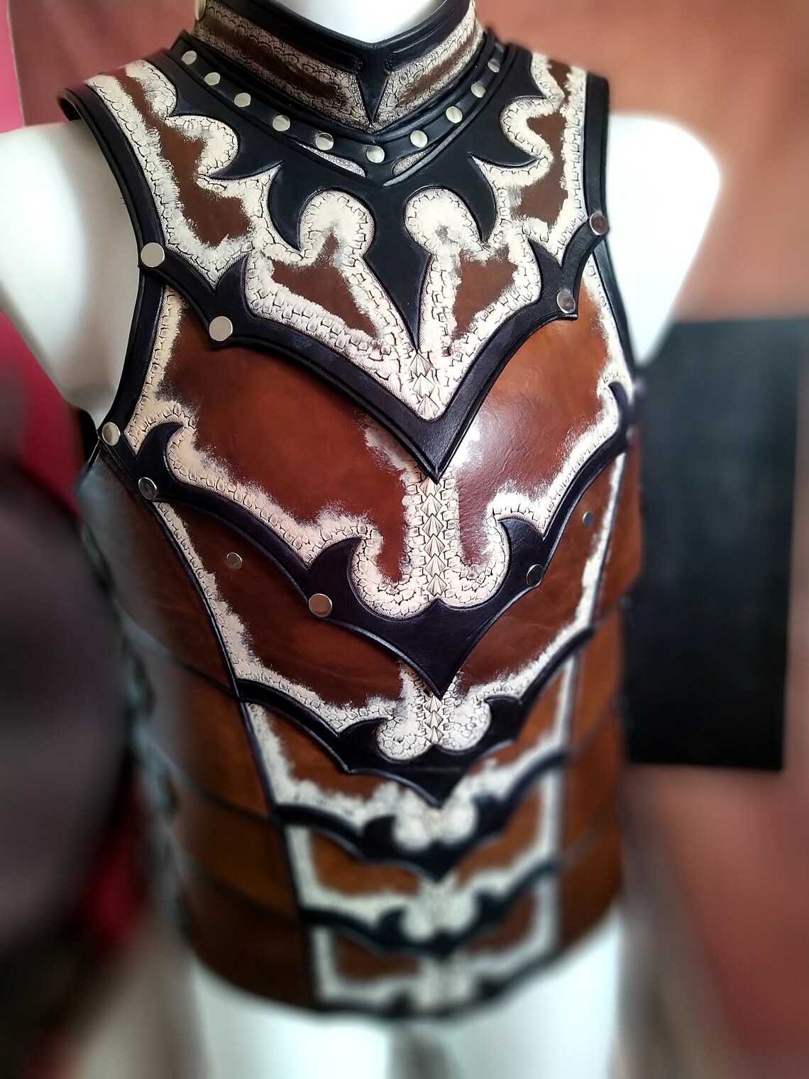 Custom Fantasy Leather Armor Dragon Armor Leather Cuirass - Etsy